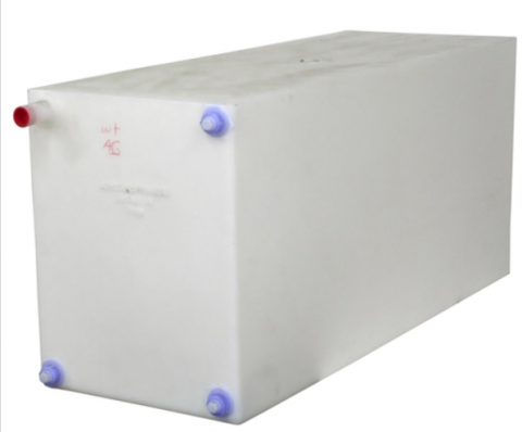 30 gal poly water tank - Hawk Trailers